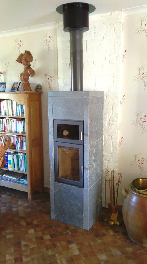 Poêle à bois Heta : Modèle Scan-Line 40B - Les Experts Chaleur Bois